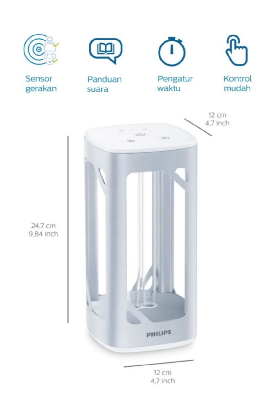 Lampu UV-C Lumpuhkan Virus SARS-Cov-2 dalam Hitungan Menit